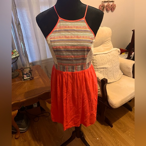 Flying Tomato | Dresses | Flying Tomato Sleeveless Boho Aztec Mini ...